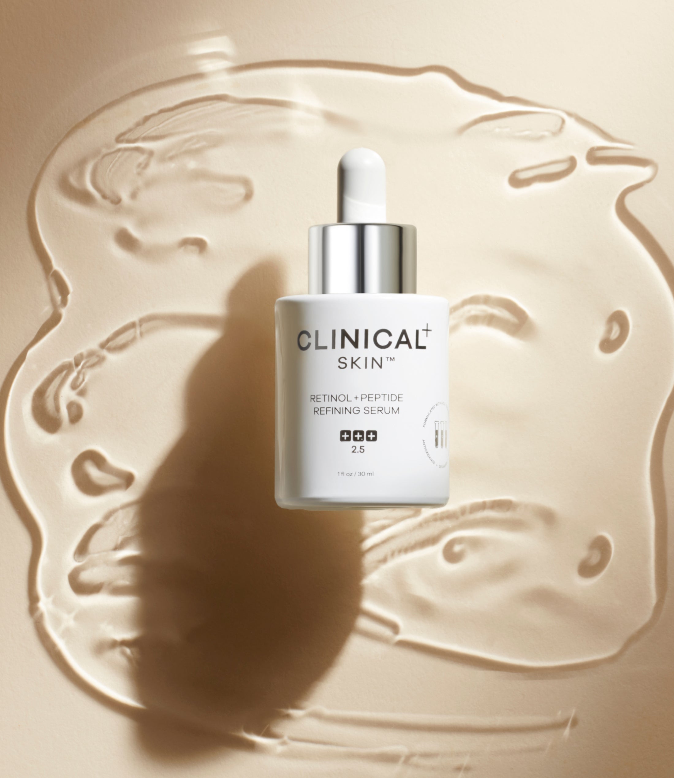 Retinol + Peptide Refining Serum – Clinical Skin